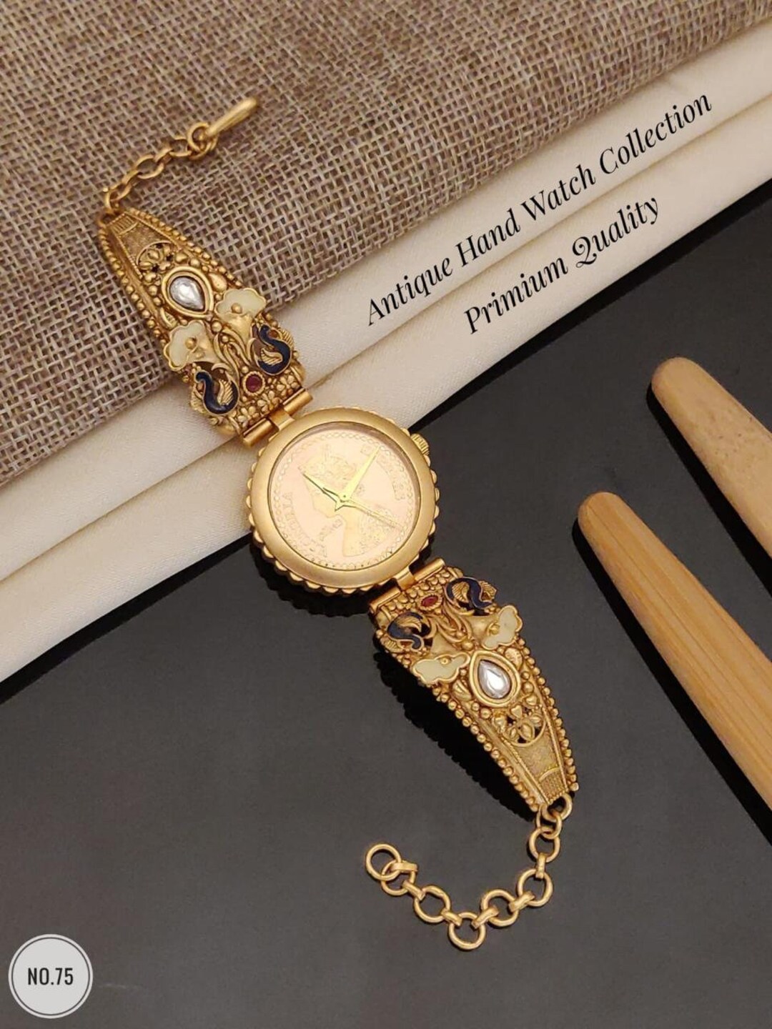 Vintage Gold Womens Watch, Small Face Watch for Women, Gift for Her, Durable Buckle, Adjustable ...