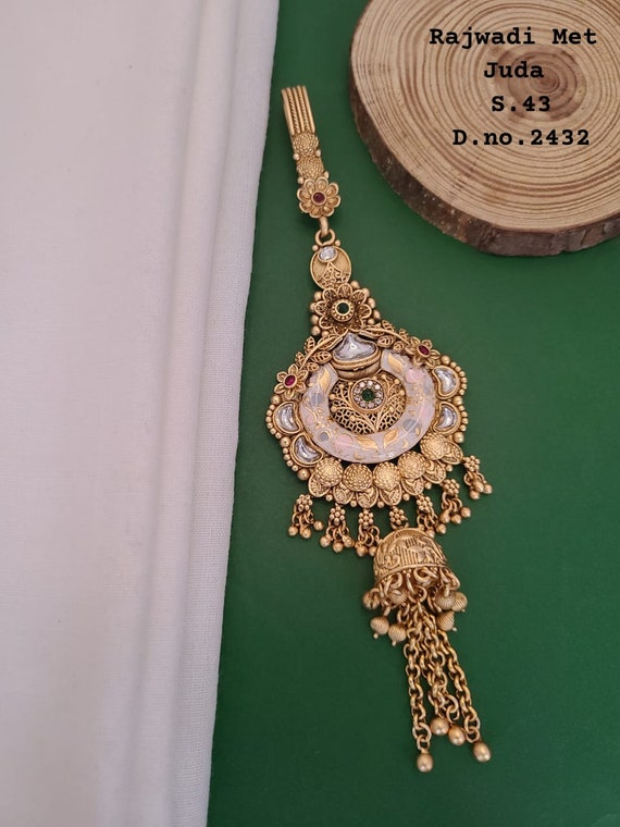 Wedding Gold Plated Juda chabi Challa saree Pin kamar Chabi Ka Ghucha saree Pin saree Key Chain Etsy Australia