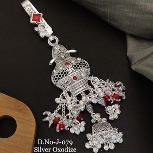 Bridal Key Chain Kamarbandh Juda Waist Silver Tone Wedding Kandora ...