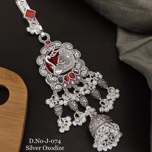 Bridal Key Chain Kamarbandh Juda Waist Silver Tone Wedding Kandora ...