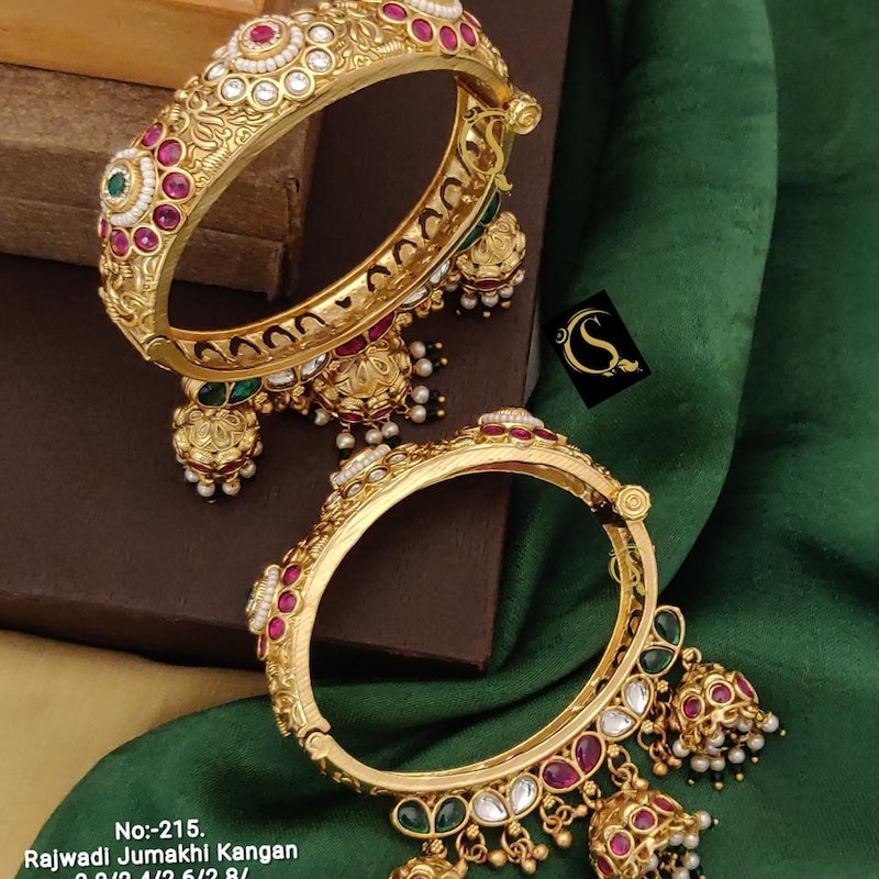 Jhumka Bangles - Etsy