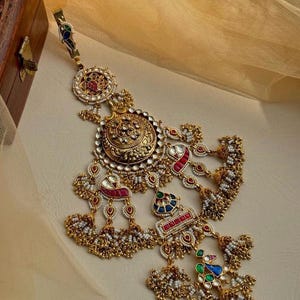 Indian Jewelry Key Chain Juda Wedding Party Wear Bollywood Key Chain ...