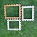 Handmade Scalloped Wooden Picture Frame - Multiple Colors Available - Etsy