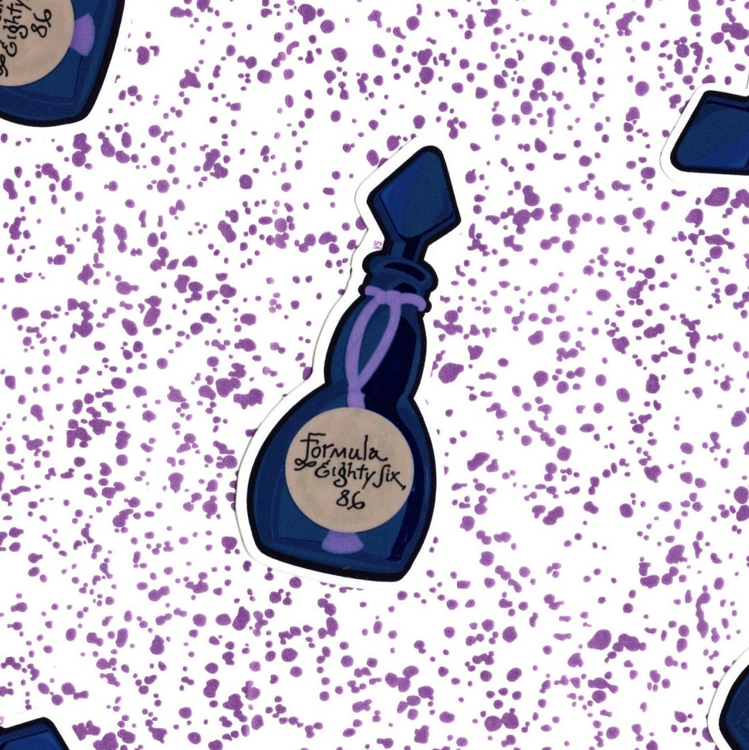 Formula Eighty Six Inspired Bottle Sticker - the Witches - Etsy UK