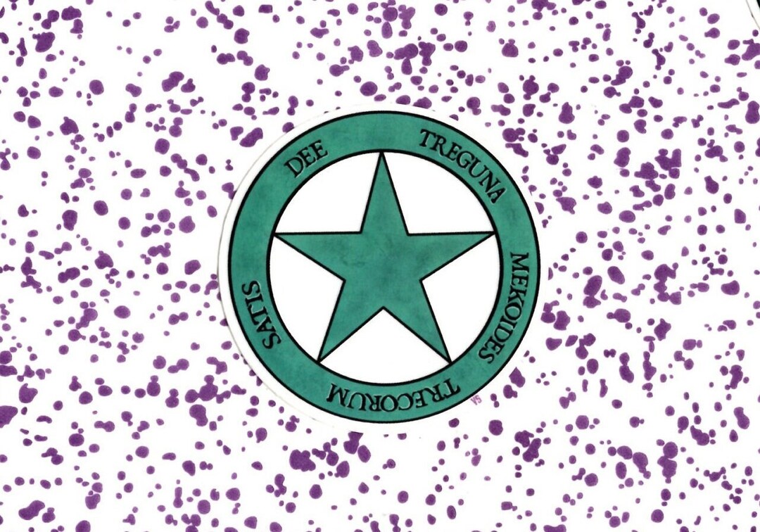 Star Talisman Inspired Sticker TRANSPARENT - Bedknobs & Broomsticks - Etsy
