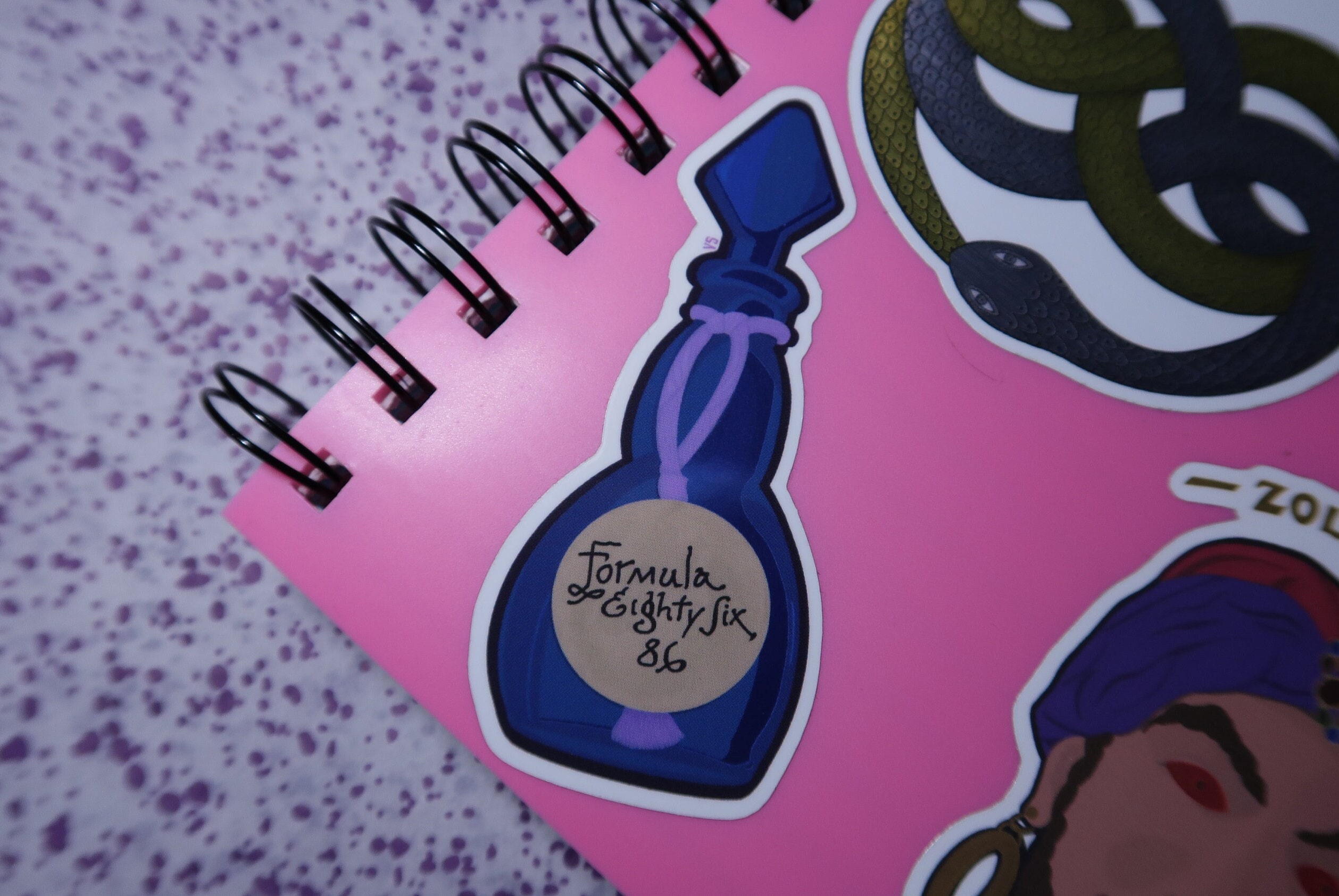 Formula Eighty Six Inspired Bottle Sticker the Witches - Etsy
