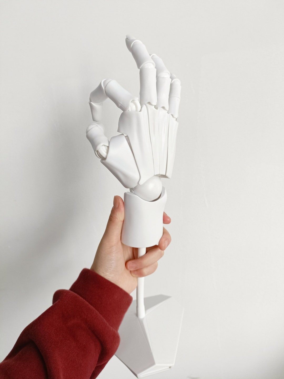 Pose-able Robot Hand, Cyberpunk Robotic, Moveable Hand - Etsy