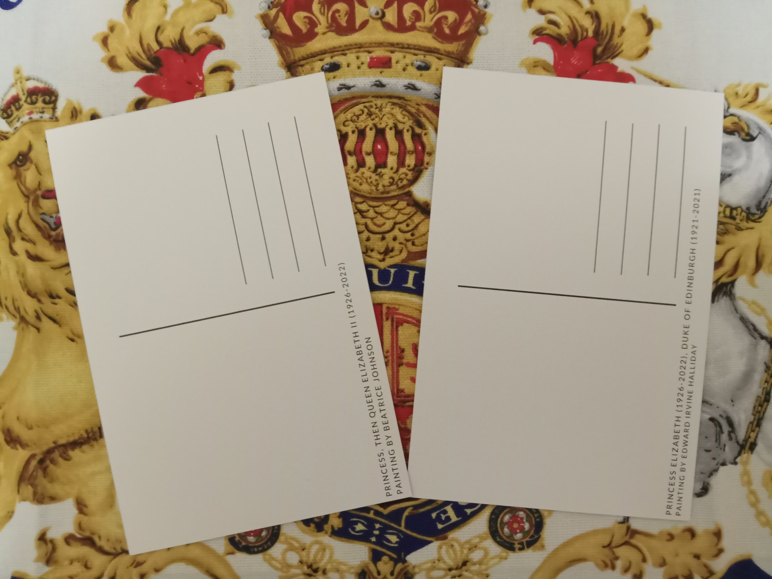 Queen Elizabeth II 4x6 Memorial Cards/ Modern Postcards - Portrait ...