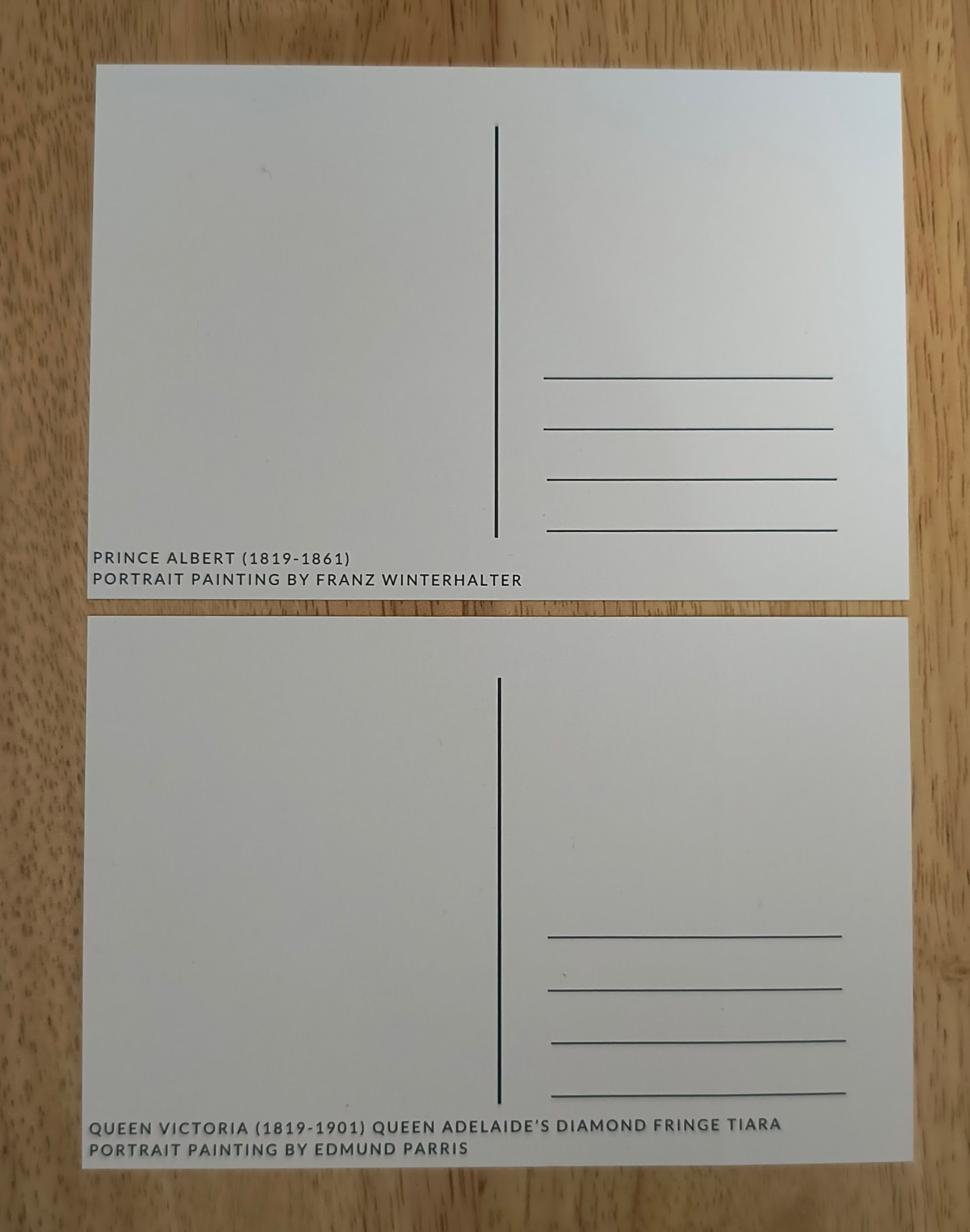 Queen Victoria & Her Royal Jewels 4x6 Cards/ Modern Postcards ...