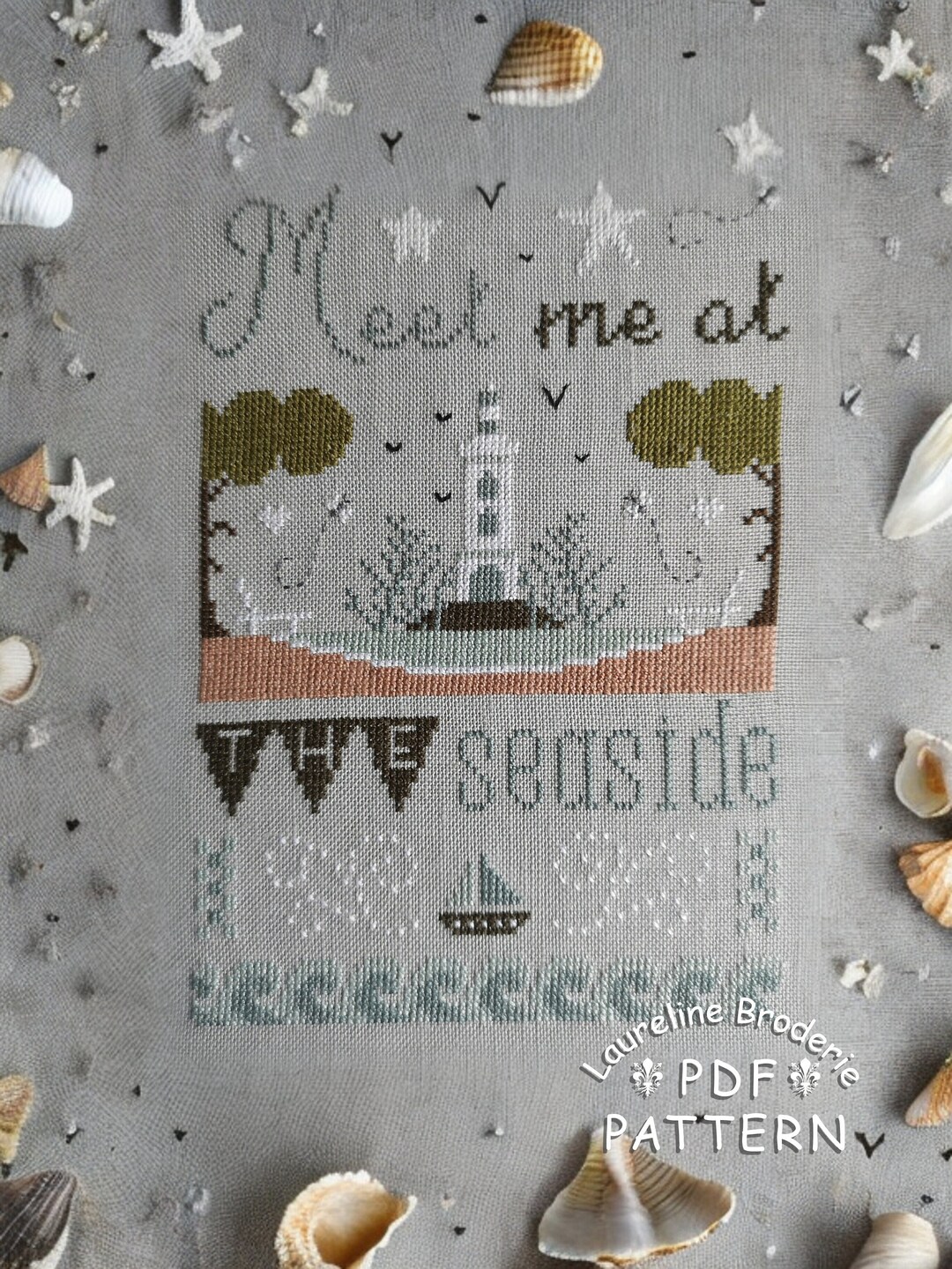 The Seaside Pdf Etsy
