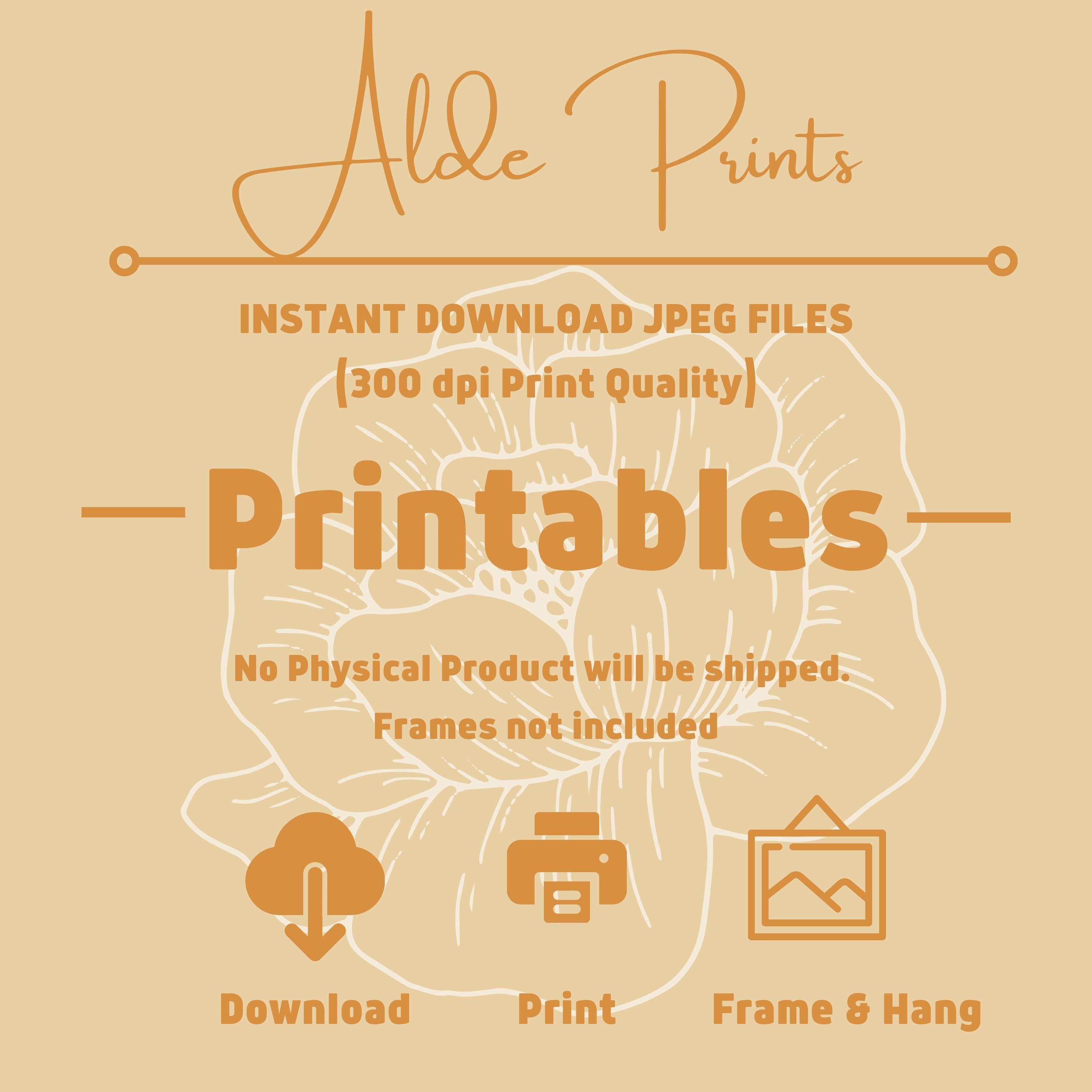 Set of 3 Printable Green Leaf Wall Art Prints Tropical Green - Etsy