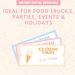 Printable Ice Cream Tokens | Gelato Coupons | Ice Cream Birthday | Ice ...