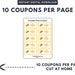 Printable Pizza Token | Pizza Coupon | Pizza Night | Coupons for Date ...