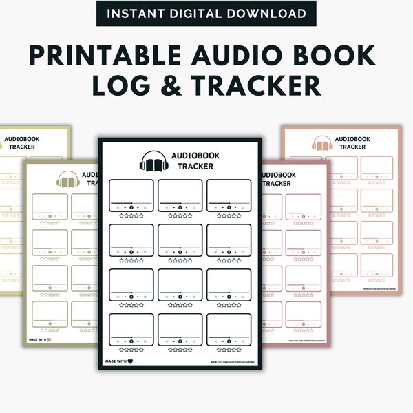Reading Journal Printable A5 - Etsy