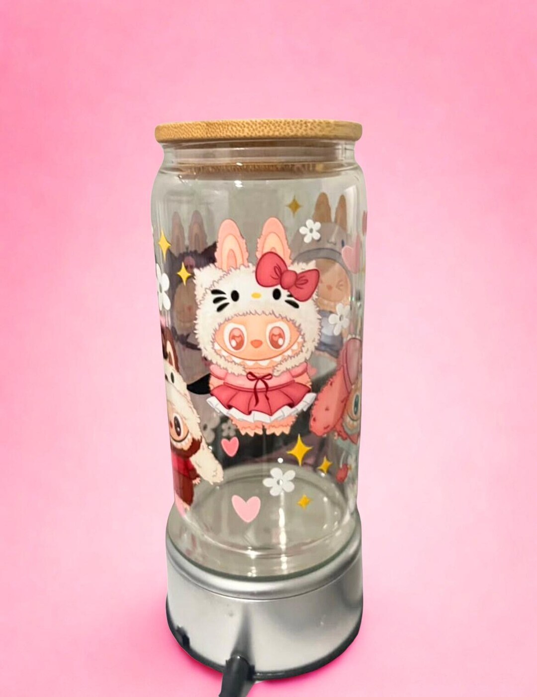 Labubu Sanrio Glass Can - Etsy