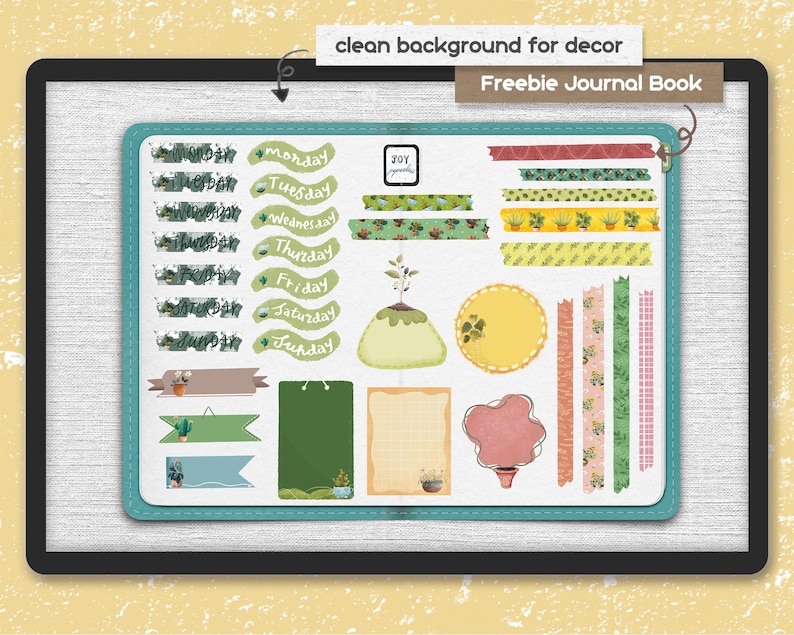 Digital Stickers Botanical Goodnotes Sticker House Plants Onenote ...