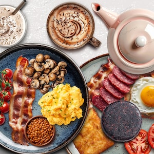 Breakfast Realistic Digital Sticker Brunch Digital Journal Scene ...