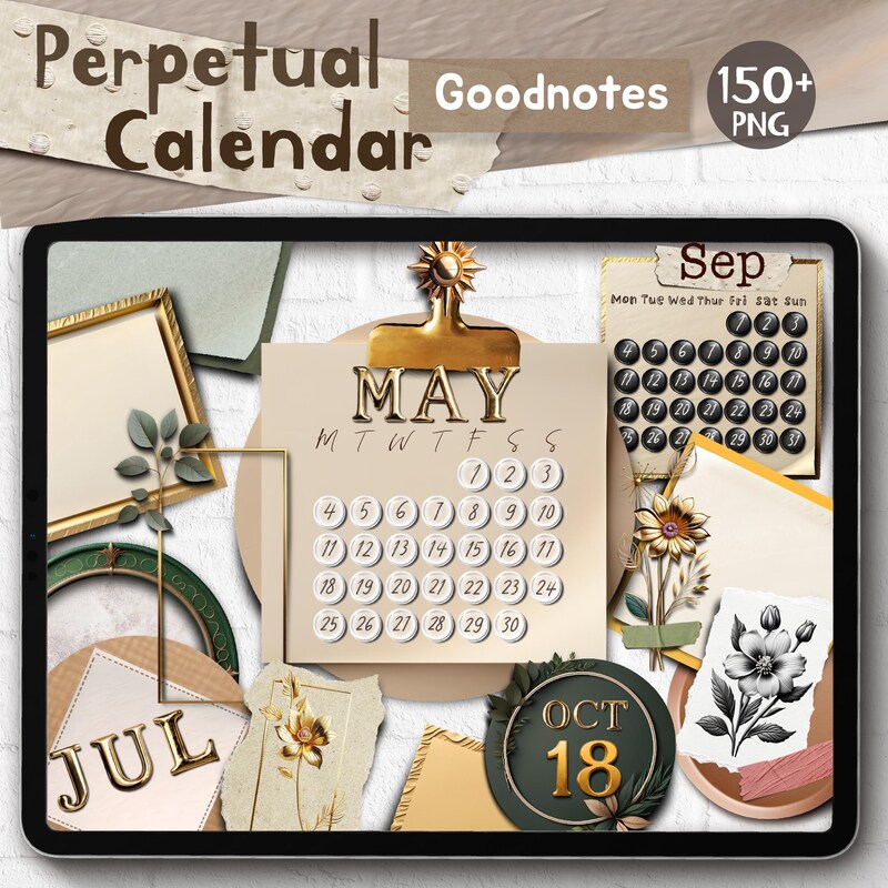 Calendar Numbers - Etsy