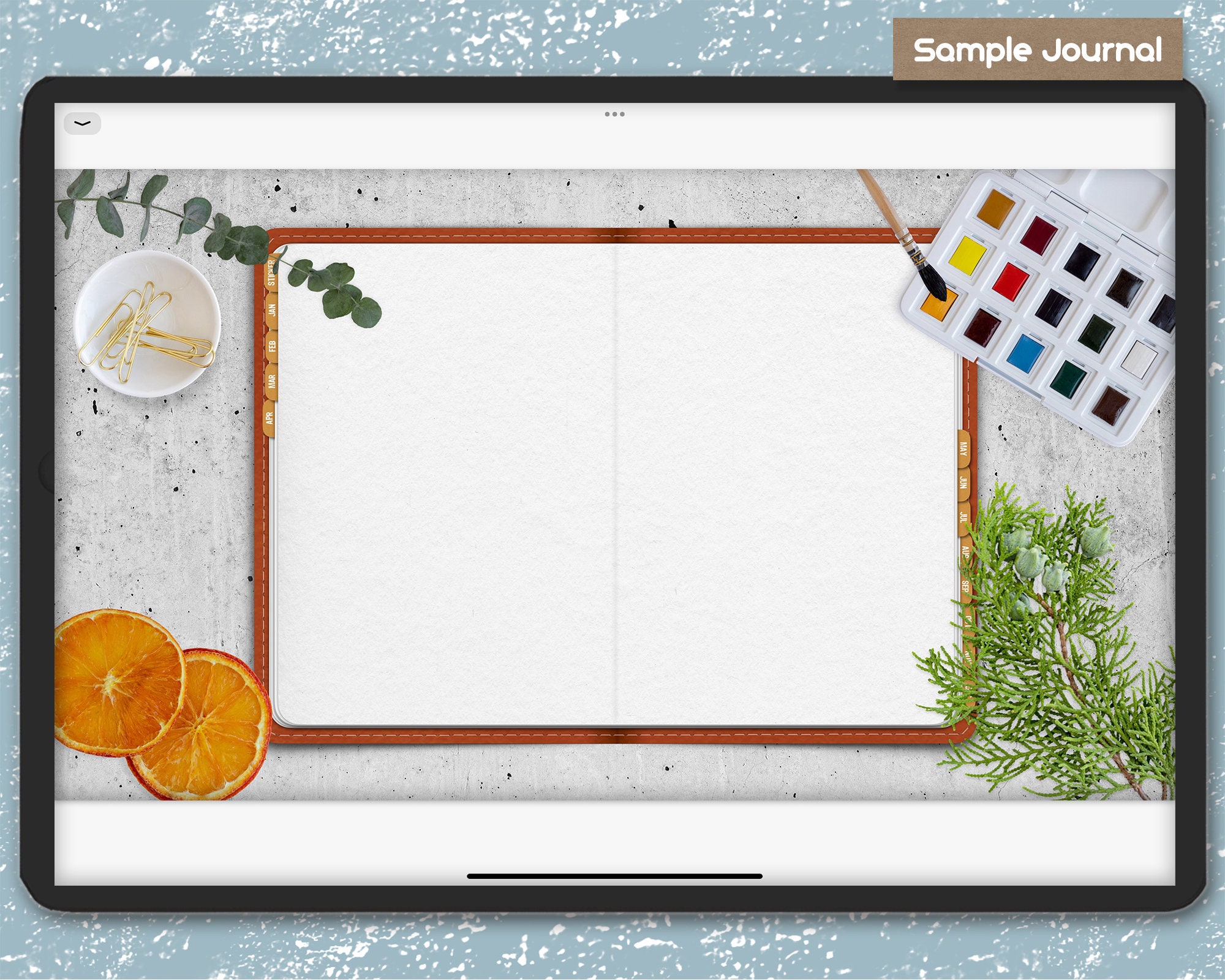 Digital Bullet Journal Book Templates Goodnotes Digital Journal Cover ...