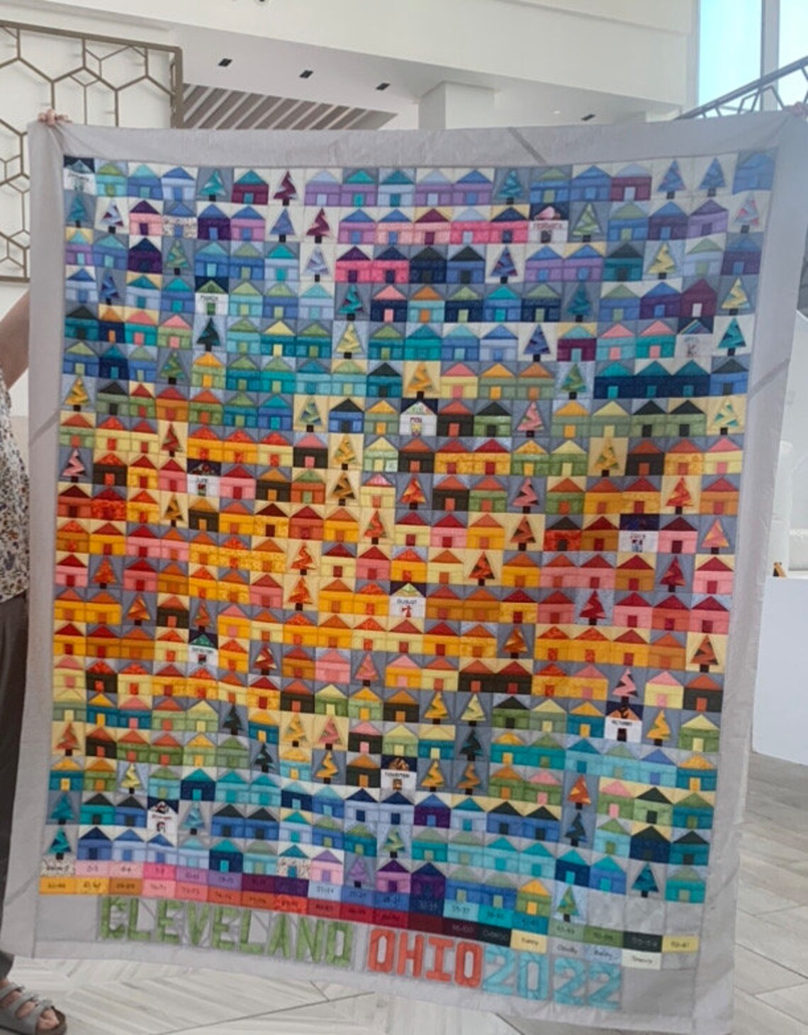 FPP Basic Houses and Zig Zag Trees Pattern - Etsy