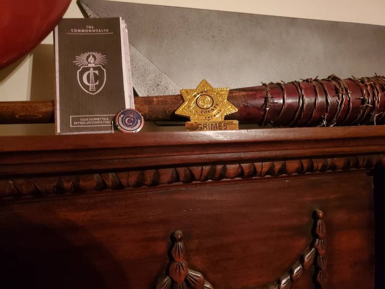 Commonwealth Map the Walking Dead - Etsy