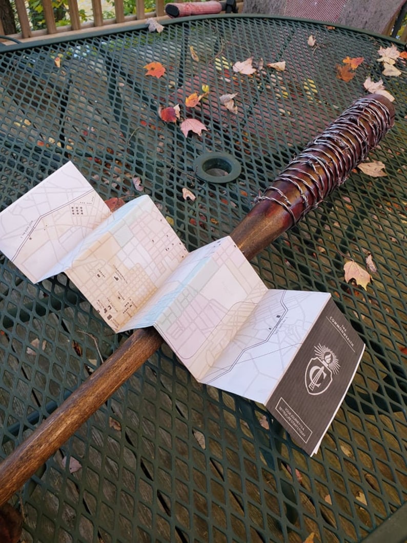 Commonwealth Map | the Walking Dead - Etsy