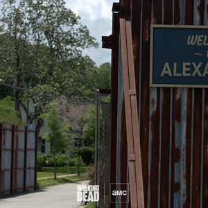 The Walking Dead Alexandria Sign - Etsy