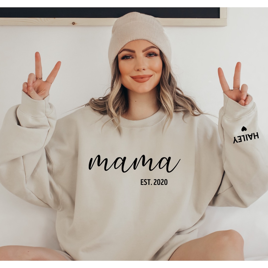 Mother's Day Gift | Personalised Sweatshirt | Gift for Mom | Mama ...