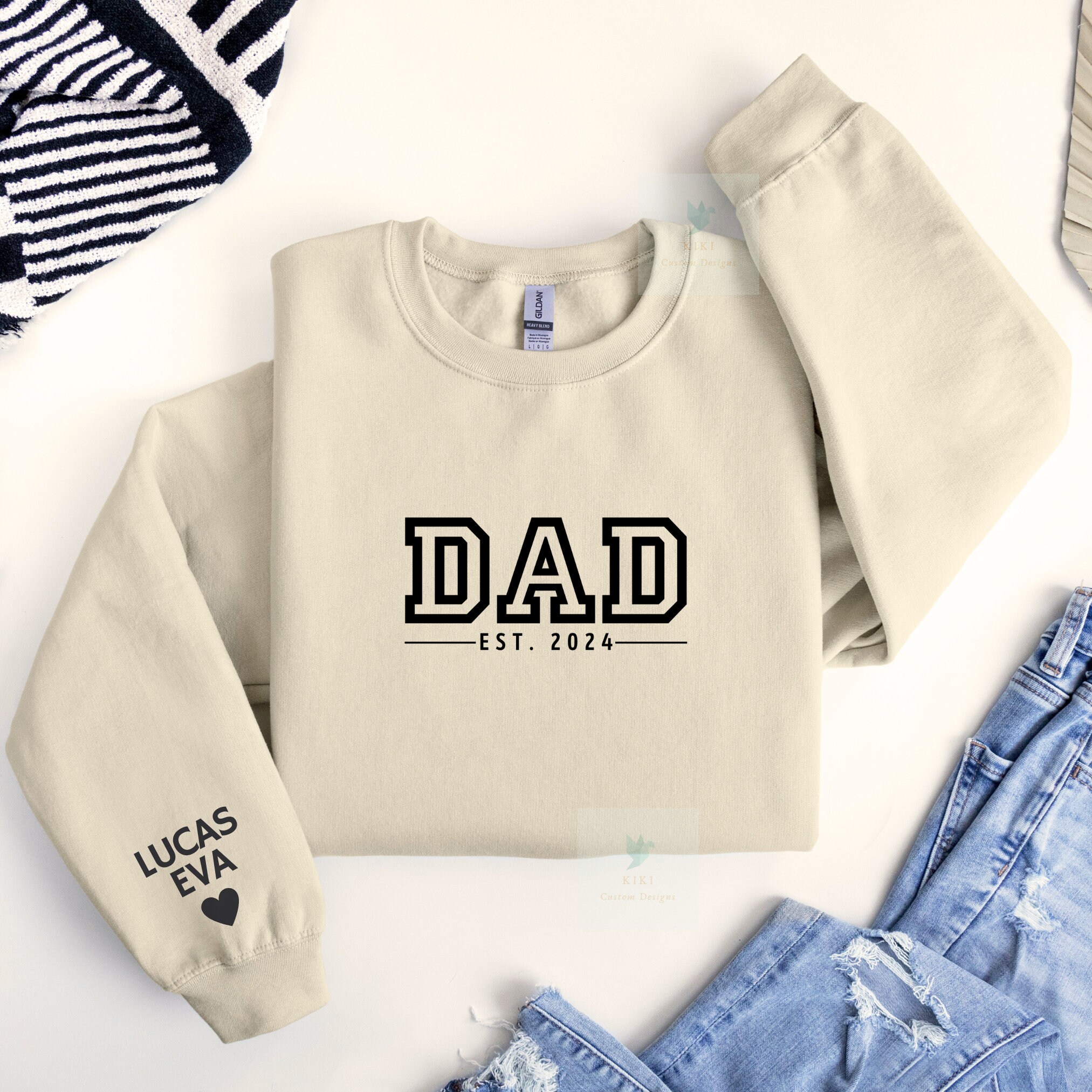 Father's Day Gift | Personalised Sweatshirt | Gift for Dad | Dad Jumper ...