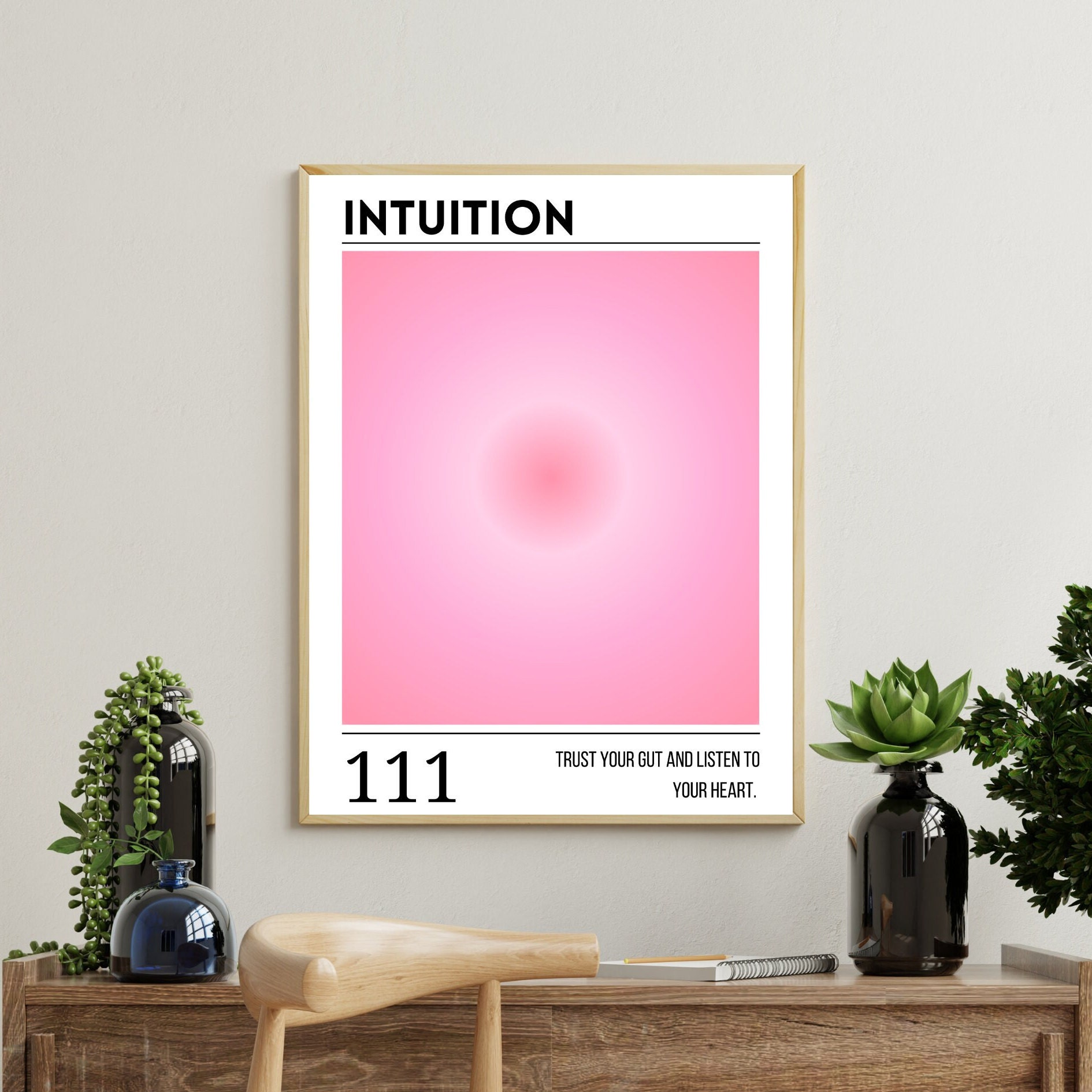ANGEL NUMBER 111, Digital Poster, Wall Art, Printable, Designer Wall ...