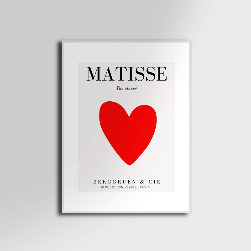 Heart Poster - Etsy