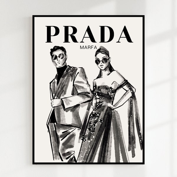 Prada Poster - Etsy