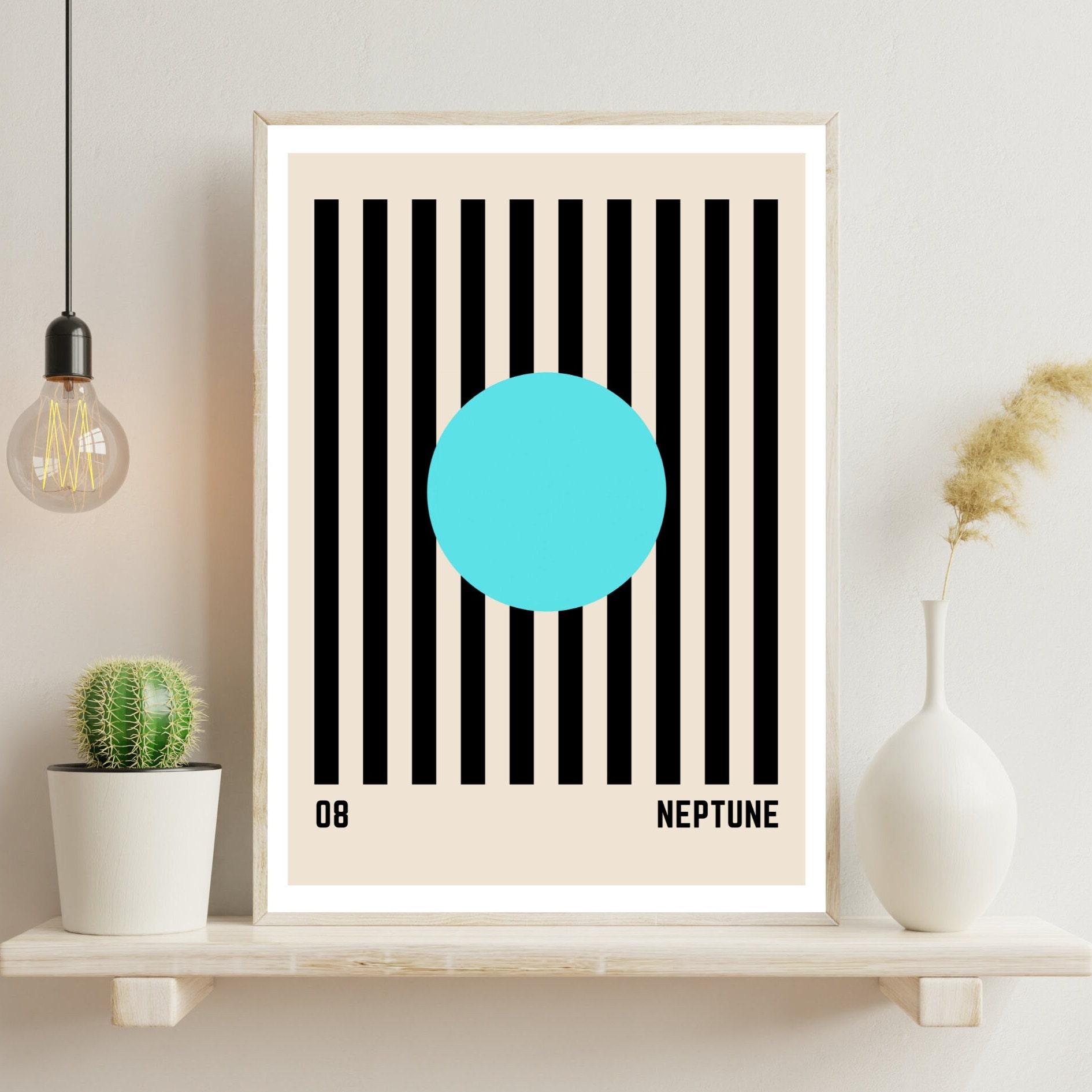 Neptune Poster, Digital Poster, Wall Art, Printable, Designer Wall Art ...