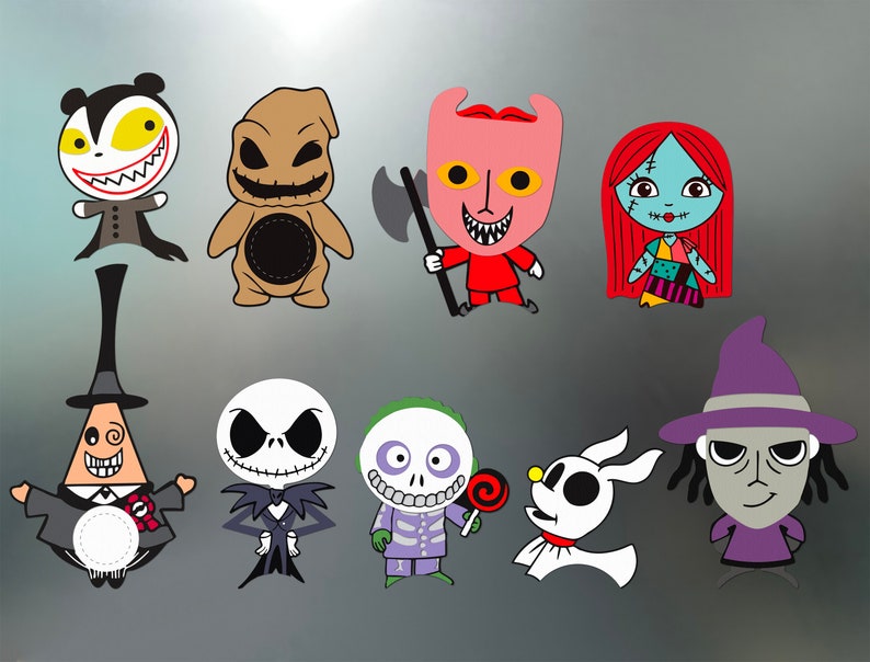 Nightmare Candy Dome File Svg Movie Halloween Candy Ornament - Etsy UK