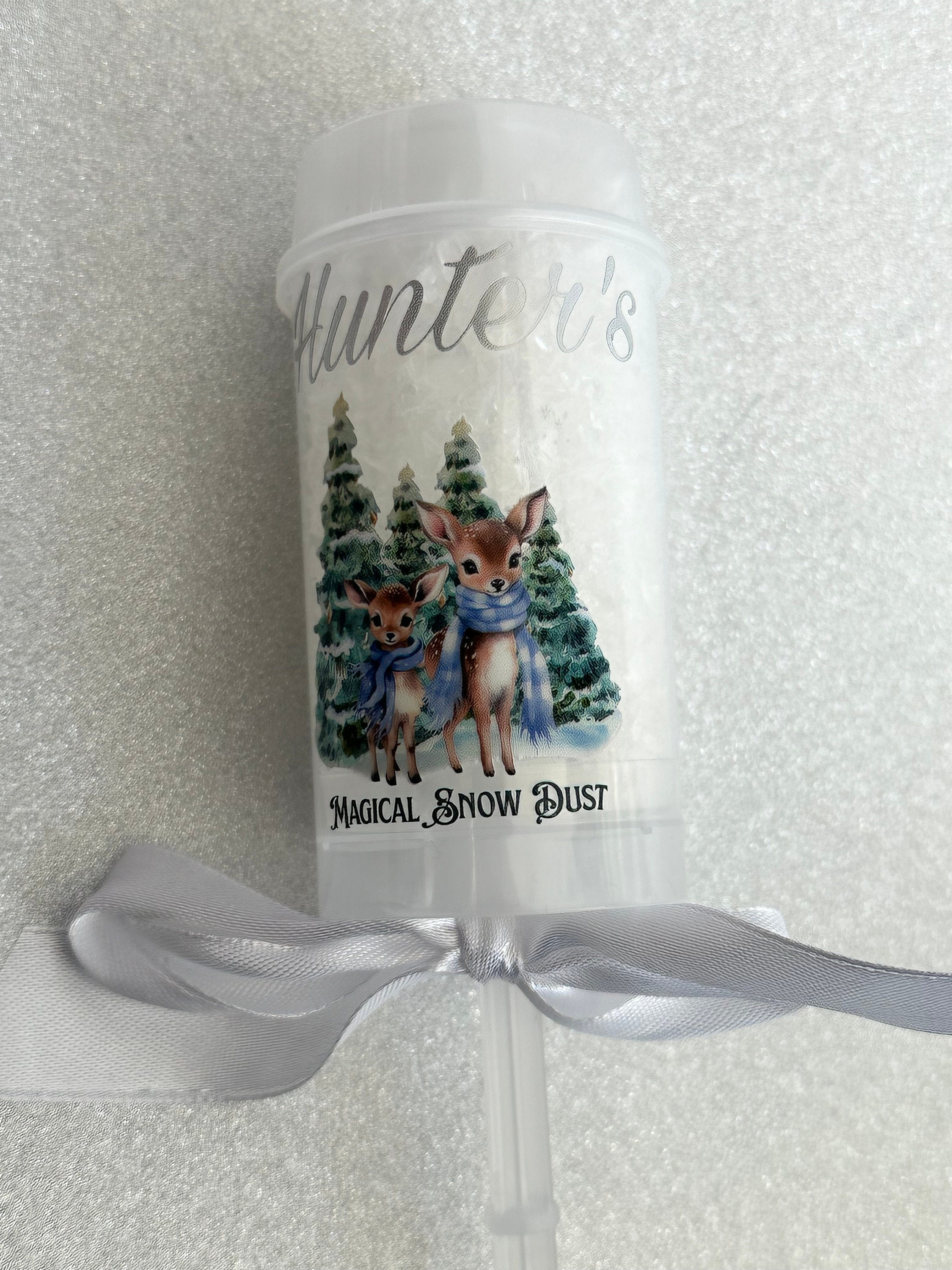 Personalised Magical Snow Dust Popper Childrens Christmas - Etsy