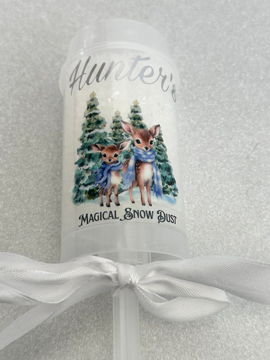 Personalised Magical Snow Dust Popper Childrens Christmas - Etsy