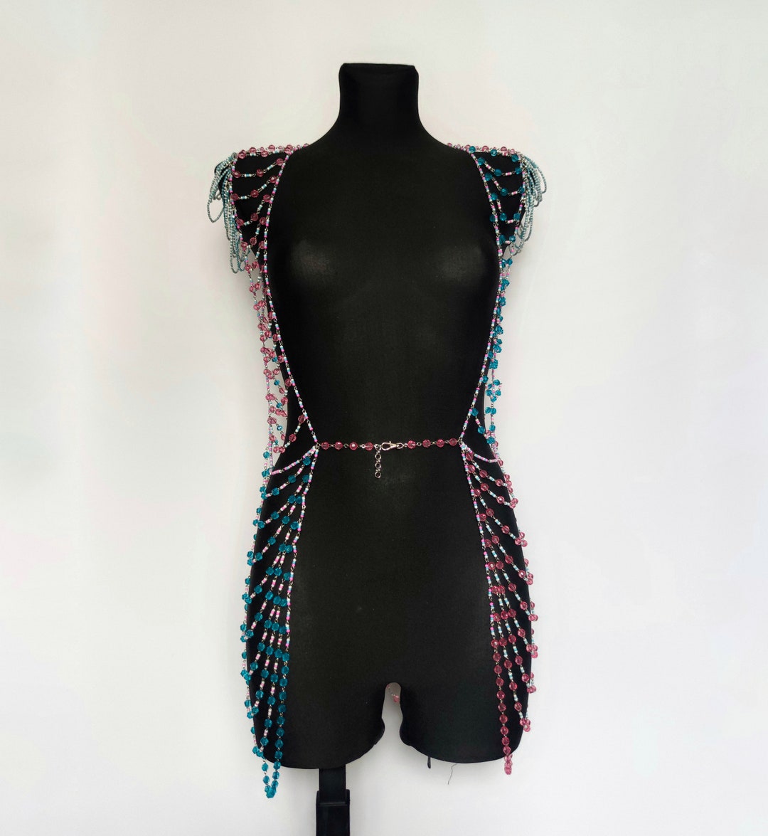 Body Chain Jewelry of Burlesque Costume Sexy Body Chain - Etsy