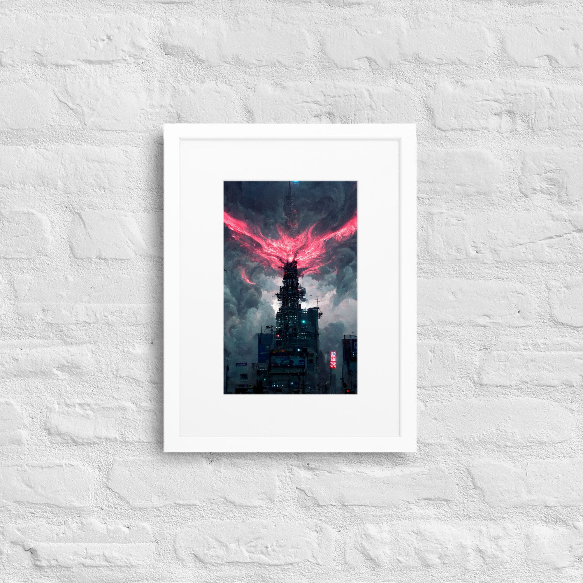 Final Fantasy VII: Summon Shinra Building Midgar Print - Etsy