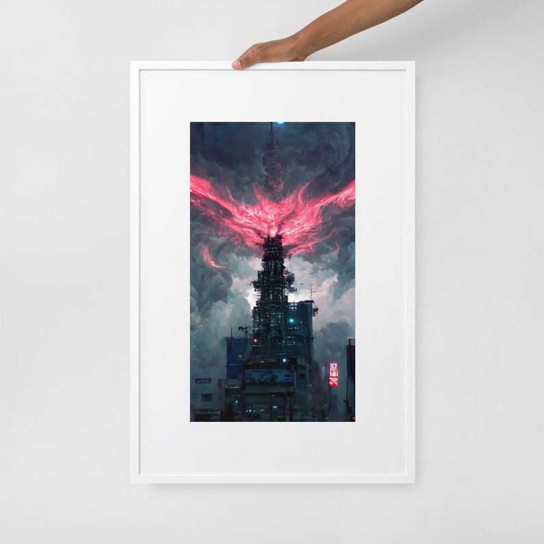 Final Fantasy VII: Summon Shinra Building Midgar Print - Etsy