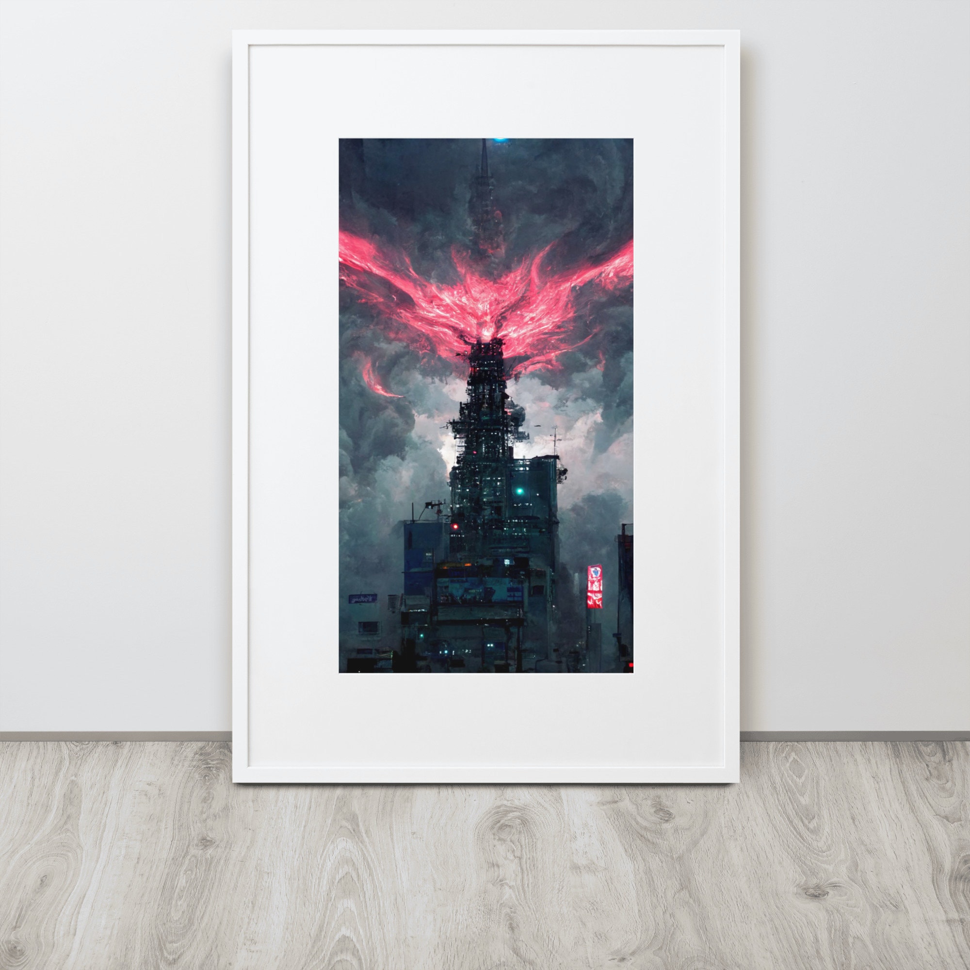 Final Fantasy VII: Summon Shinra Building Midgar Print - Etsy