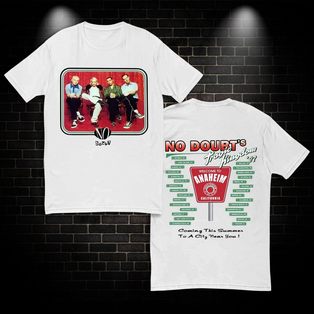 Vintage No Doubt 1997 T-shirt Tragic Kingdom Tour T-shirt, Gift Fans ...