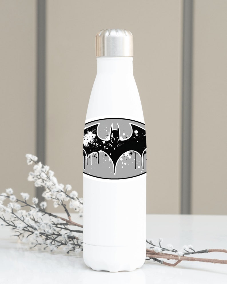 Batman Emblem Paint Splat Vinyl Sticker for Laptops, Waterbottles ...