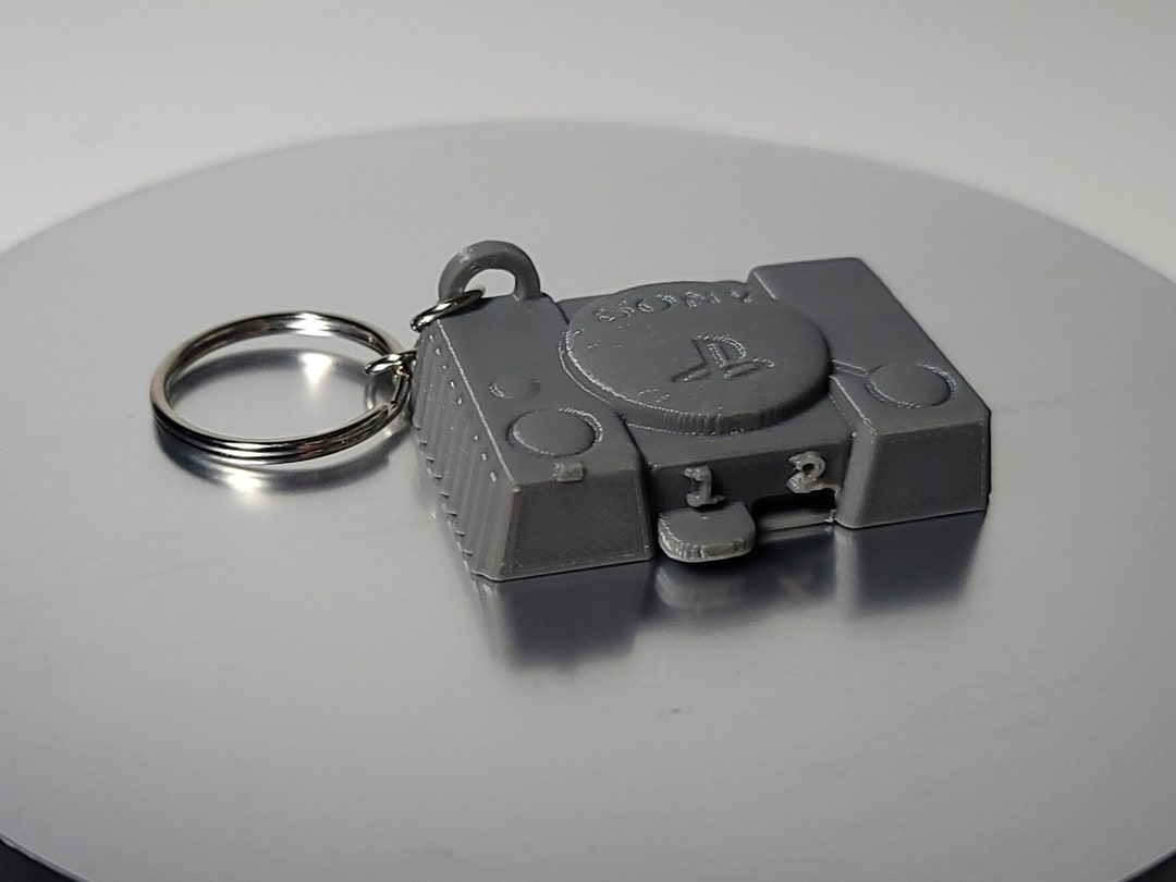 Playstation 1 Keychain 3D Printed - Etsy