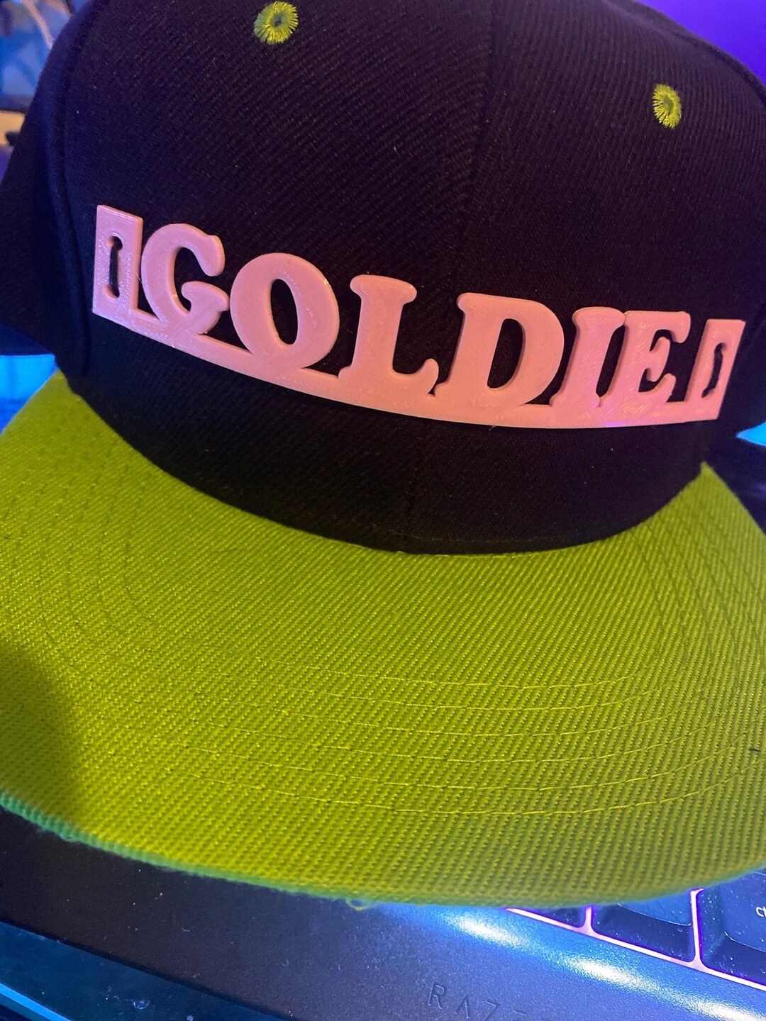 Customizable Name 3D Printed Hat - Etsy