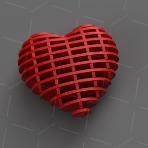 Laser Cut Wooden Heart Decor Dxf Svg,lightburn Art Library for Laser ...