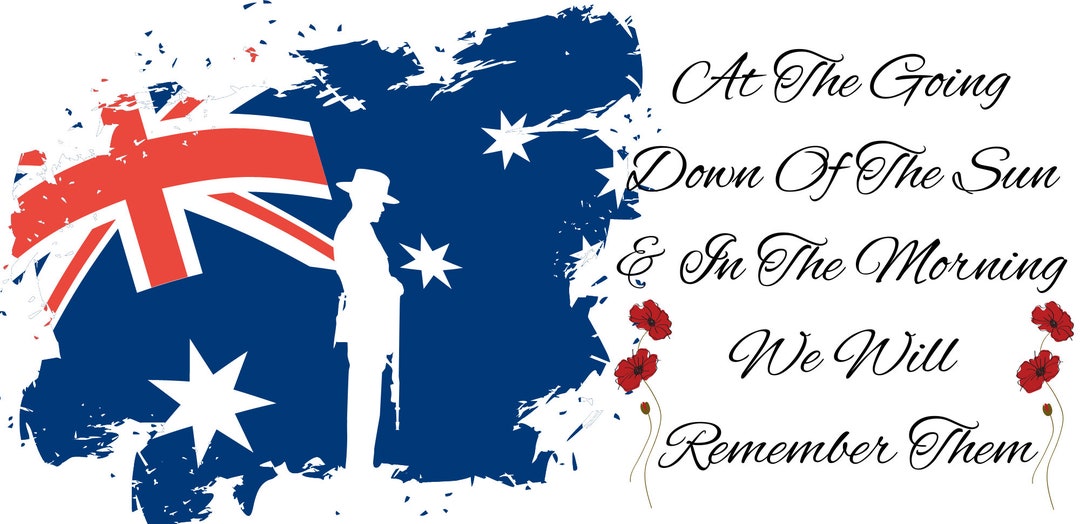 Lest We Forget Anzac Design Sublimation Mug PDF PNG Australia We Will ...