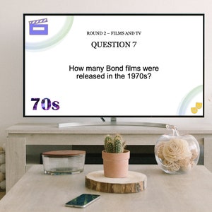 The 70s Quiz, 70s Trivia Questions, Quiz for Birthday Parties - Etsy