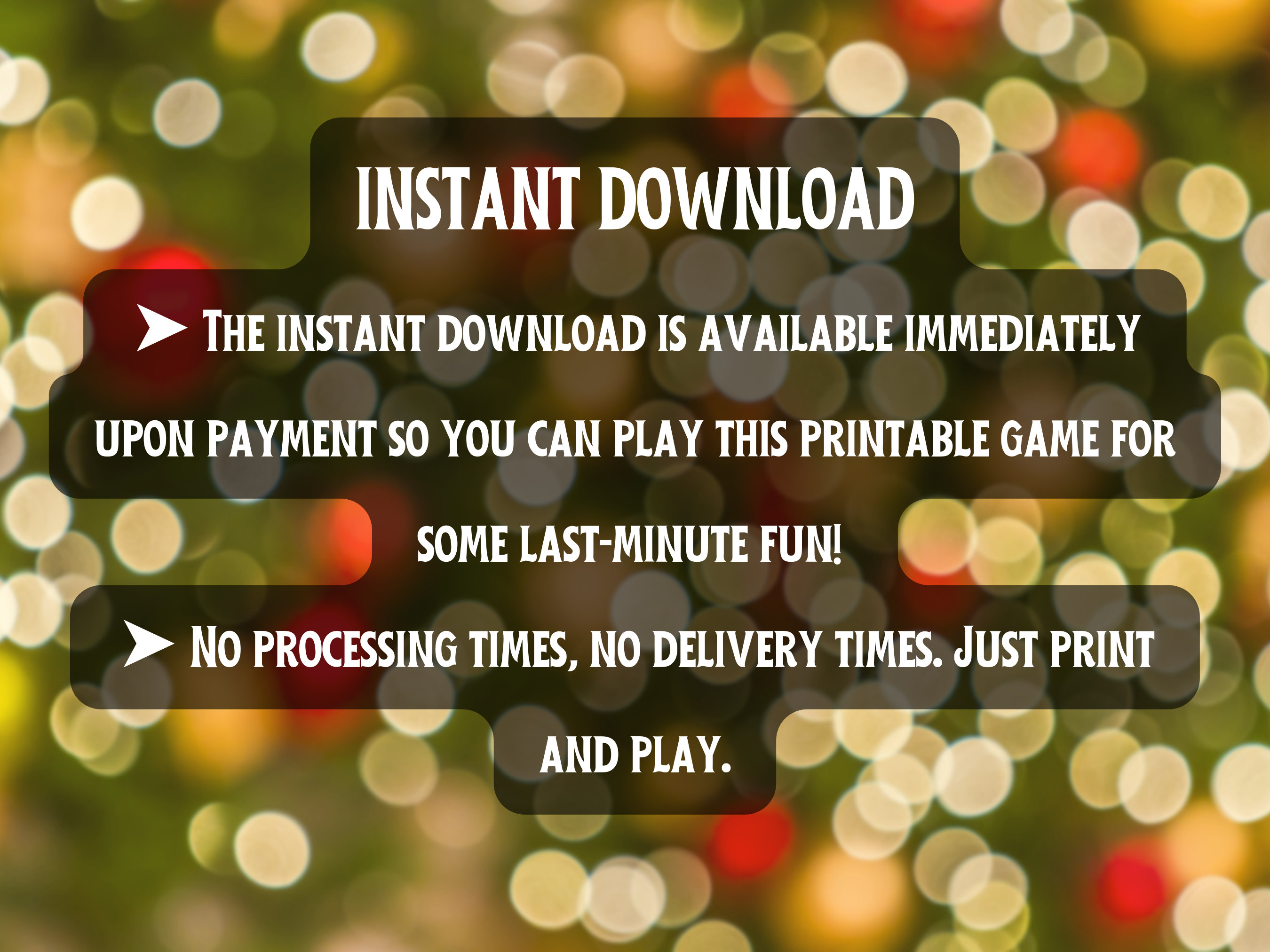 Christmas Song Mad Libs Game, 5 Xmas Songs Fill in the Blanks ...