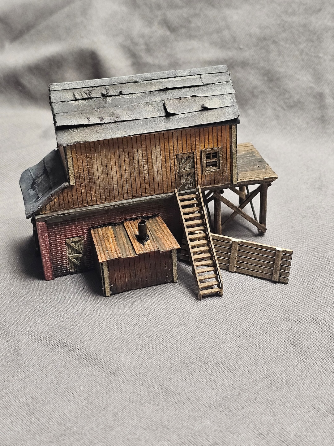 Old Coal Transfer House N Scale Laser Cut Model Kit - Etsy