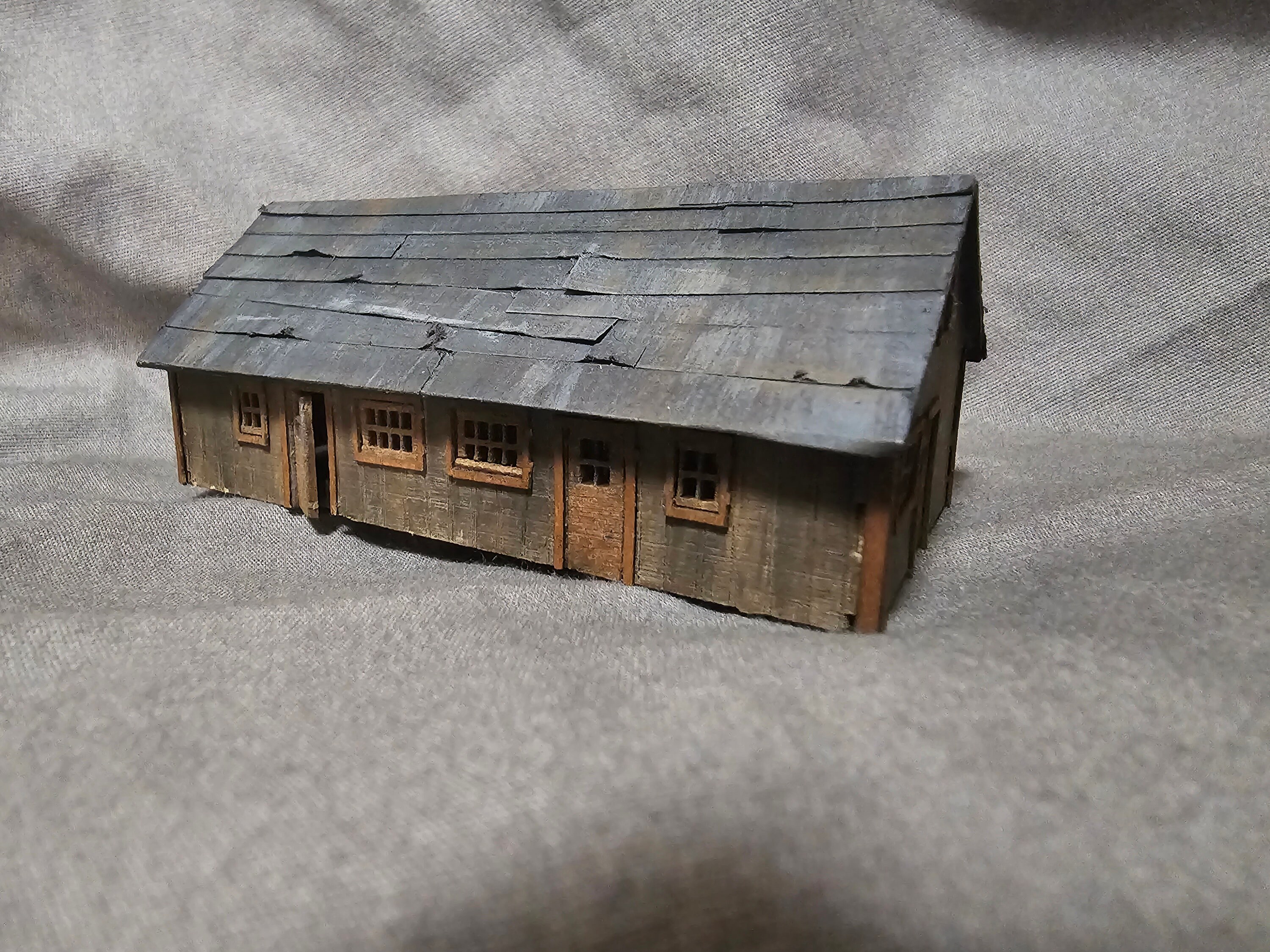 Logging/mining Camp Mess Hall N Scale Laser Cut Model Kit - Etsy